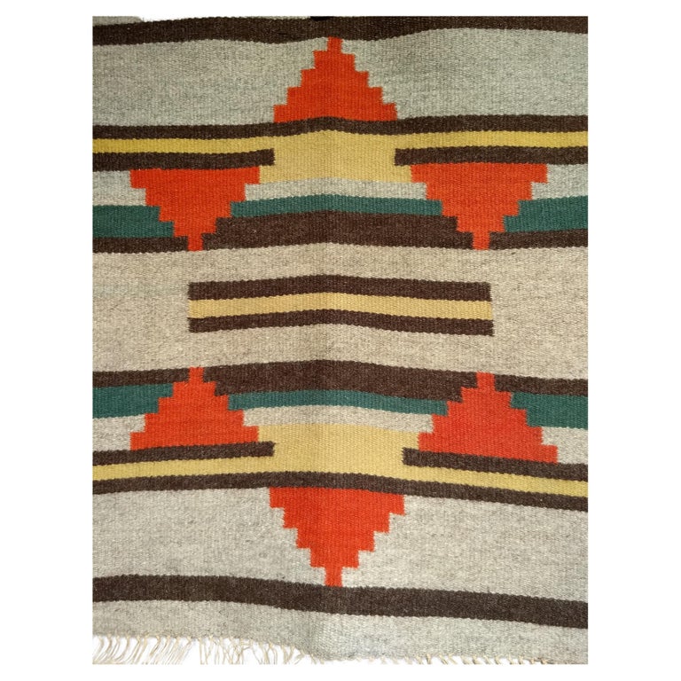 Vintage South American Hand Woven Tapestry Textile Wall Art For Sale at ...