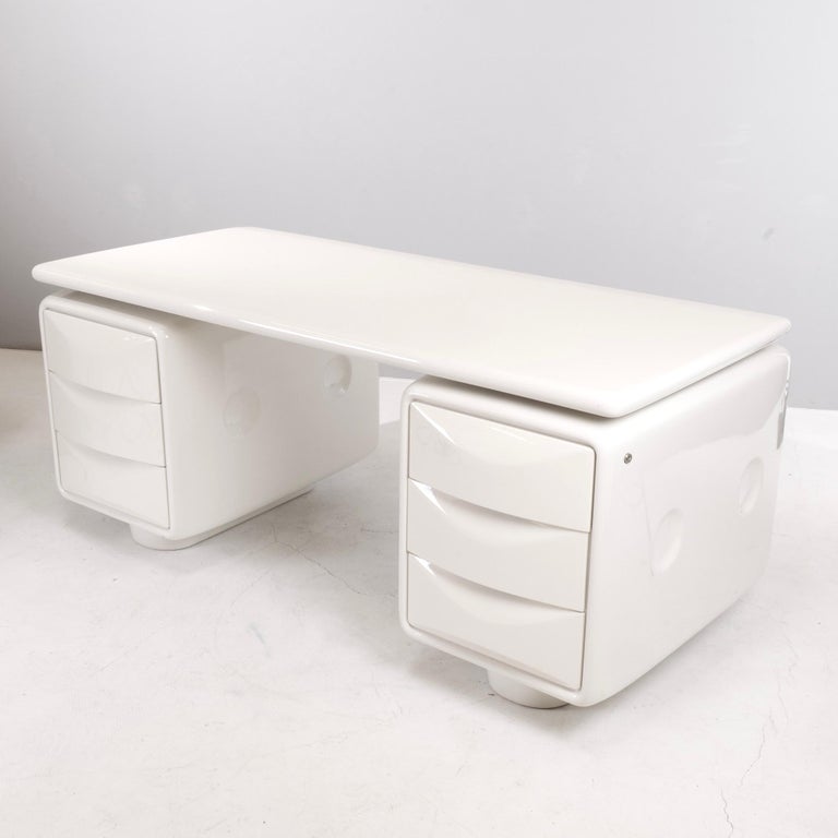 Vintage Space Age directors desk by Desk by Ernest Igl for Wilhelm ...