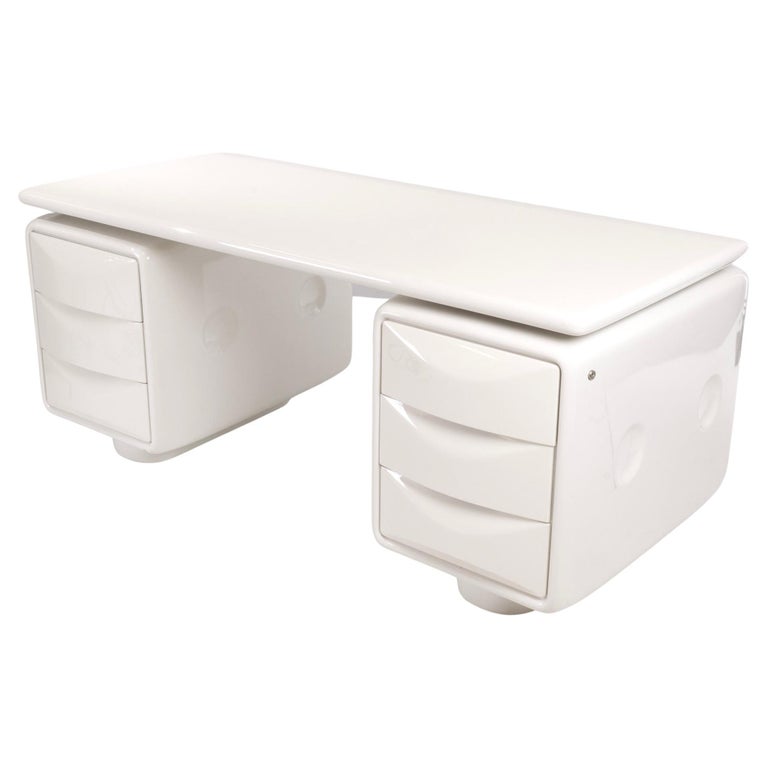 Vintage Space Age directors desk by Desk by Ernest Igl for Wilhelm ...