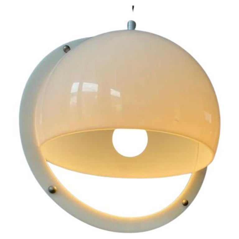 Vintage Space Age Mid Century Massive Guzzini Style Pendant Light, 70s ...