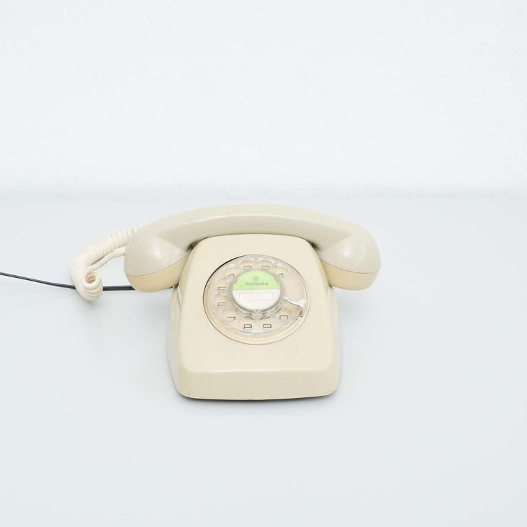Vintage Spanish Analog Telephone by Telefonica, circa 1980 For Sale at ...