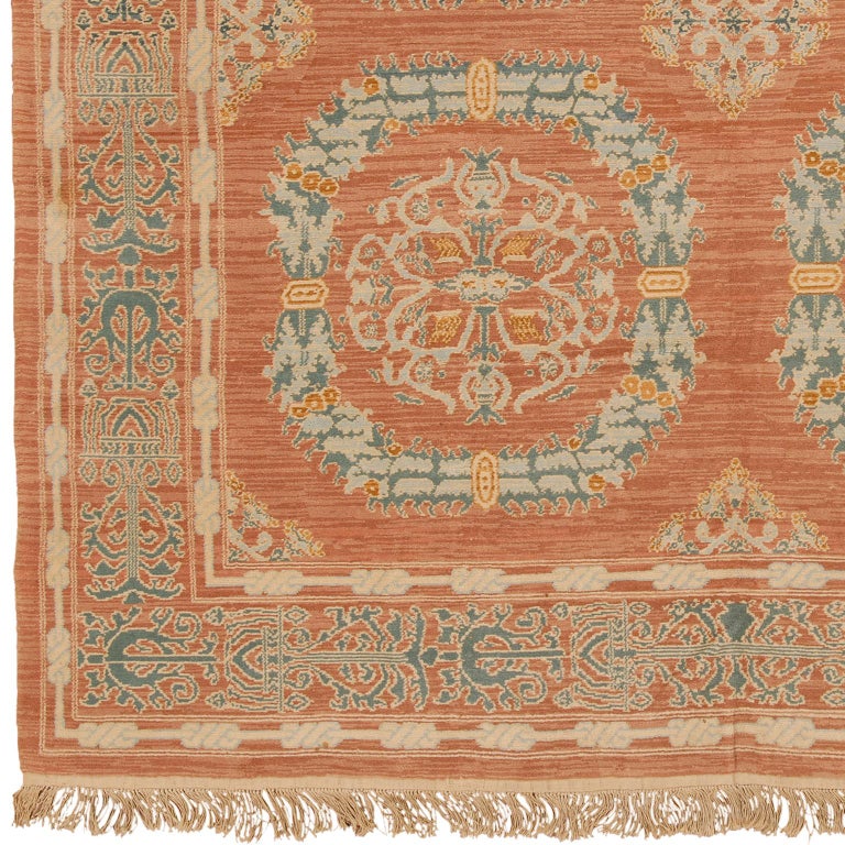 Vintage Spanish Carpet For Sale at 1stDibs