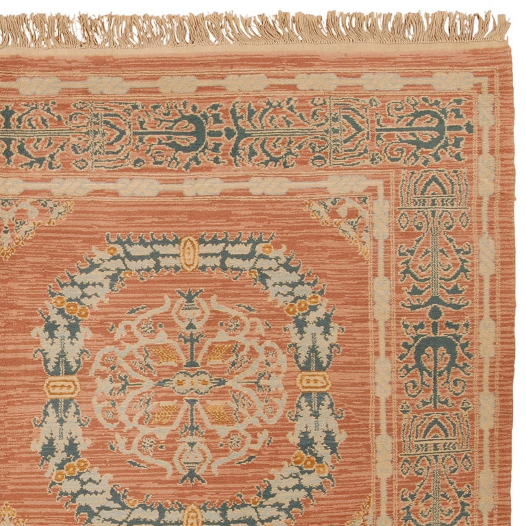 Vintage Spanish Carpet For Sale at 1stDibs