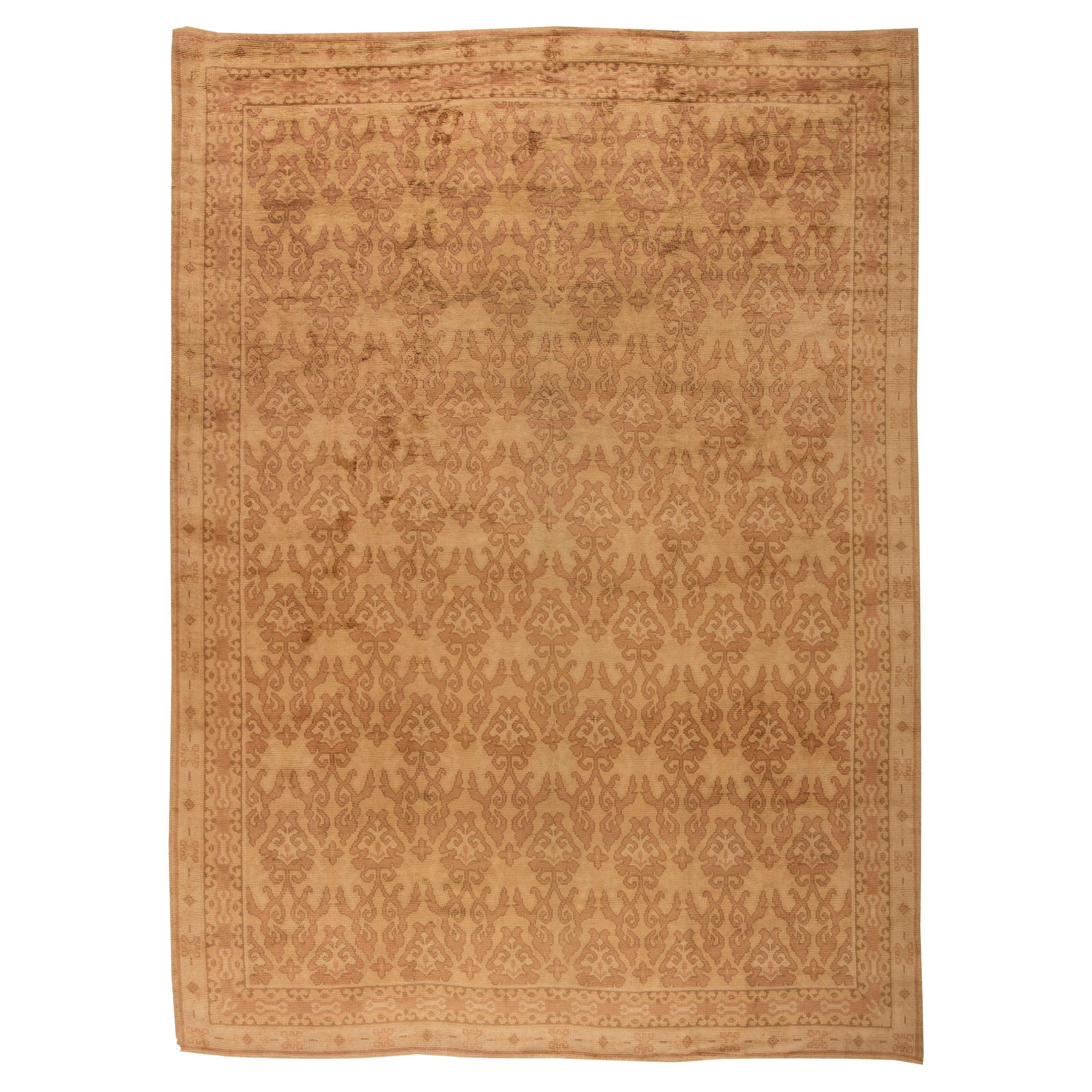 Vintage Spanish Carpet For Sale at 1stDibs