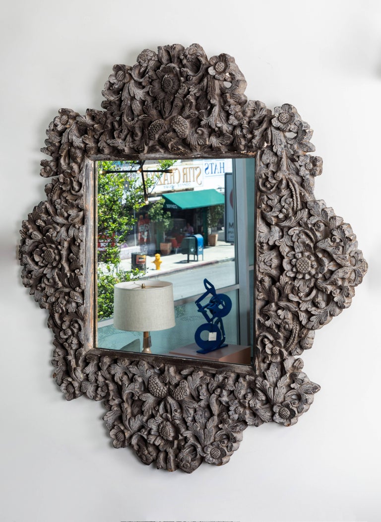 Vintage Spanish Colonial Style Mirror by Tony Duquette For Sale at 1stDibs
