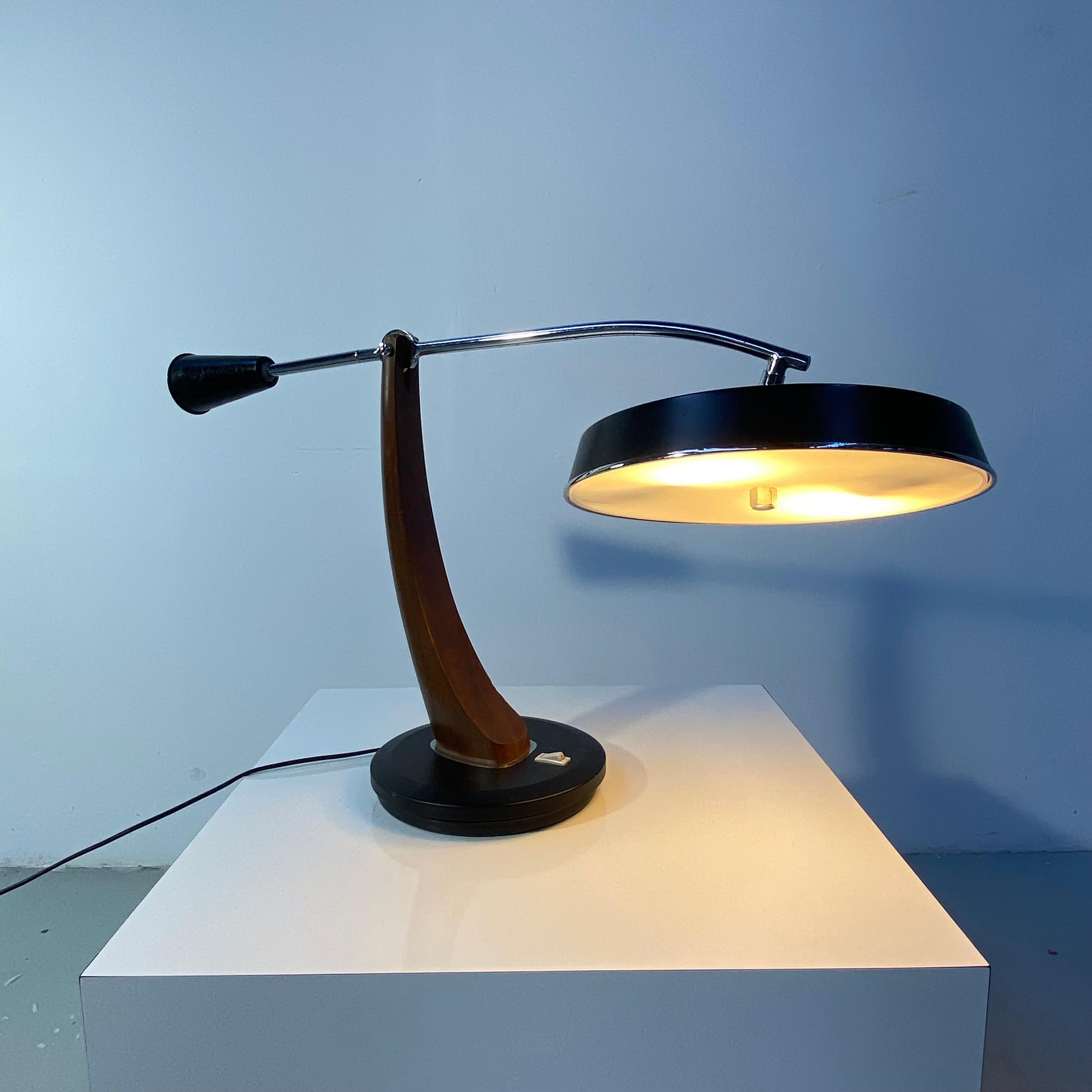 Vintage Spanish Desk Lamp S/C "El Presidente" by FASE, Madrid, 1950s ...