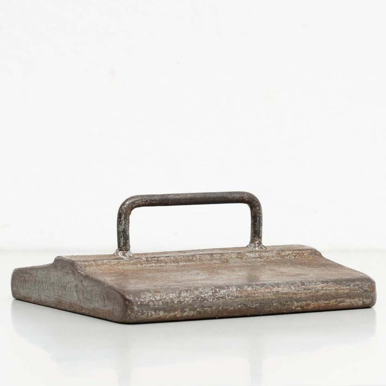 Vintage Spanish Metal Printing Press, circa 1970 For Sale at 1stDibs