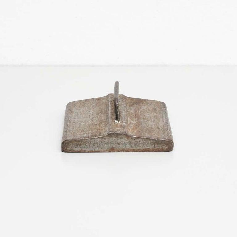 Vintage Spanish Metal Printing Press, circa 1970 For Sale at 1stDibs