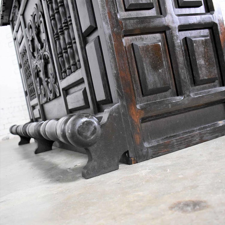 Spanish Revival Style Dry Bar with Inlaid Tile Top in Style Artes de ...