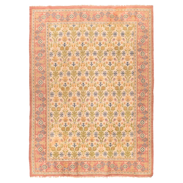 Vintage Spanish Rug For Sale at 1stDibs