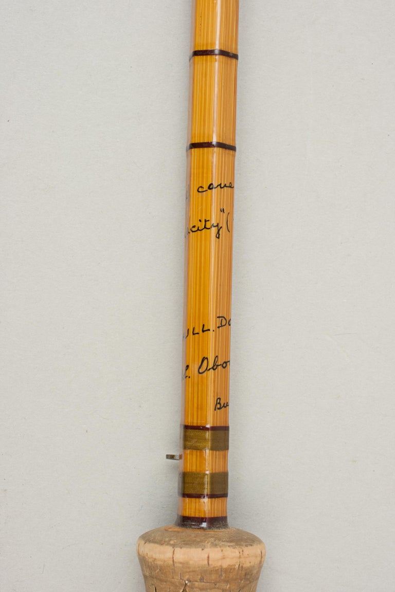 Vintage Split Cane Fly Fishing Rod, Trout Fishing, The Tenacity at 1stDibs