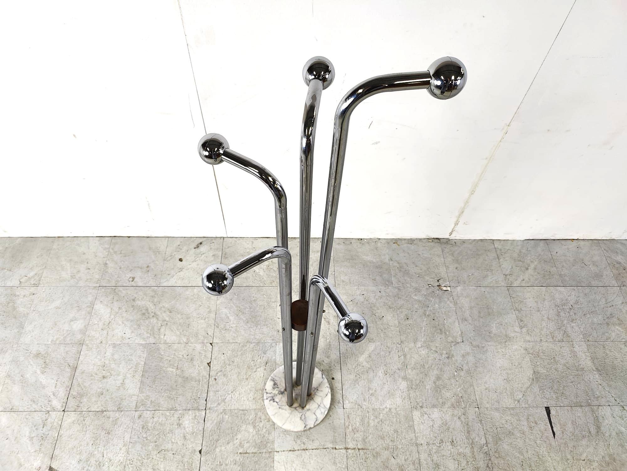 Vintage sputnik coat stand, 1960s For Sale at 1stDibs