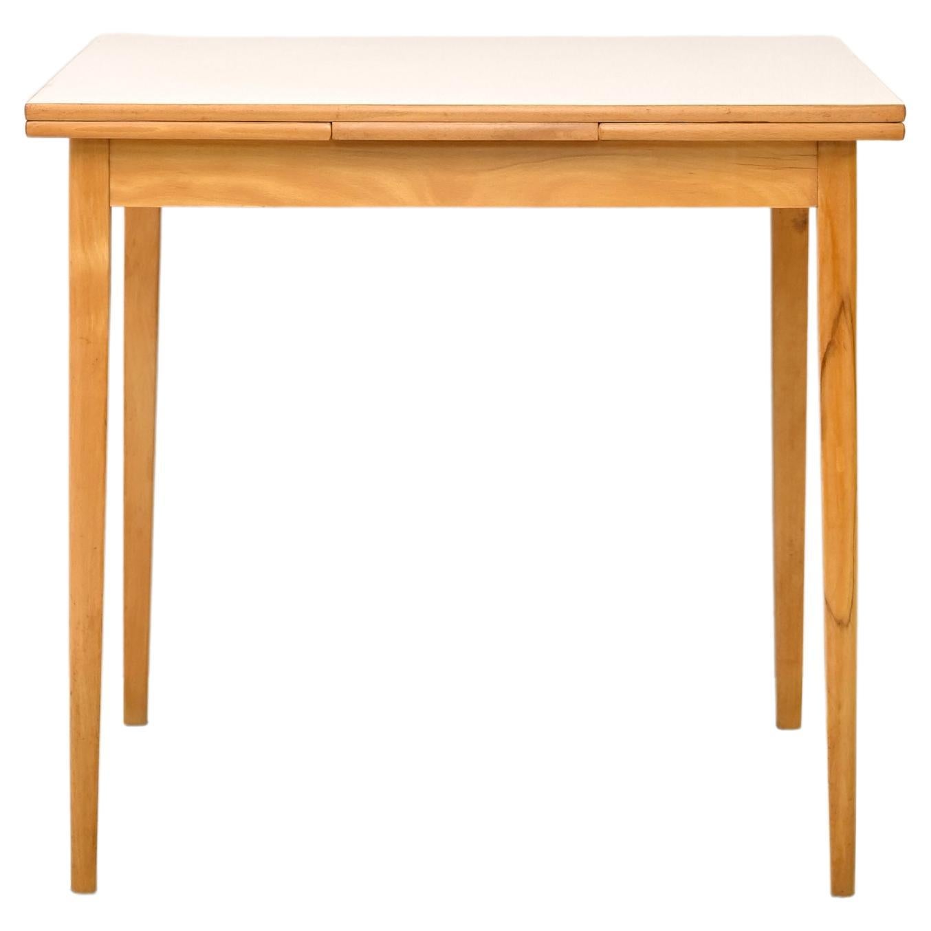Vintage Square Formica Dining Table For Sale at 1stDibs