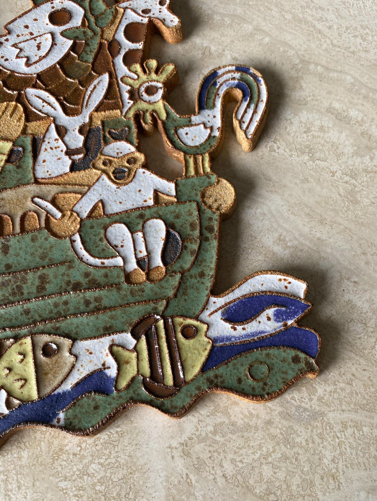 Vintage St. Andrews Abbey Ceramic Wall Relief at 1stDibs | st andrew's ...