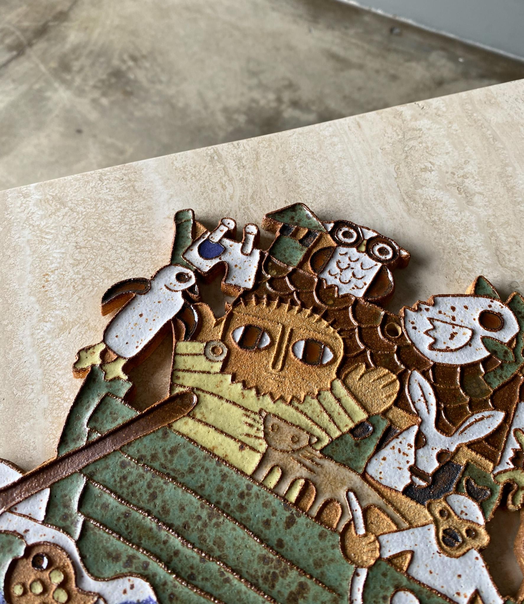 Vintage St. Andrews Abbey Ceramic Wall Relief at 1stDibs | st andrew's ...