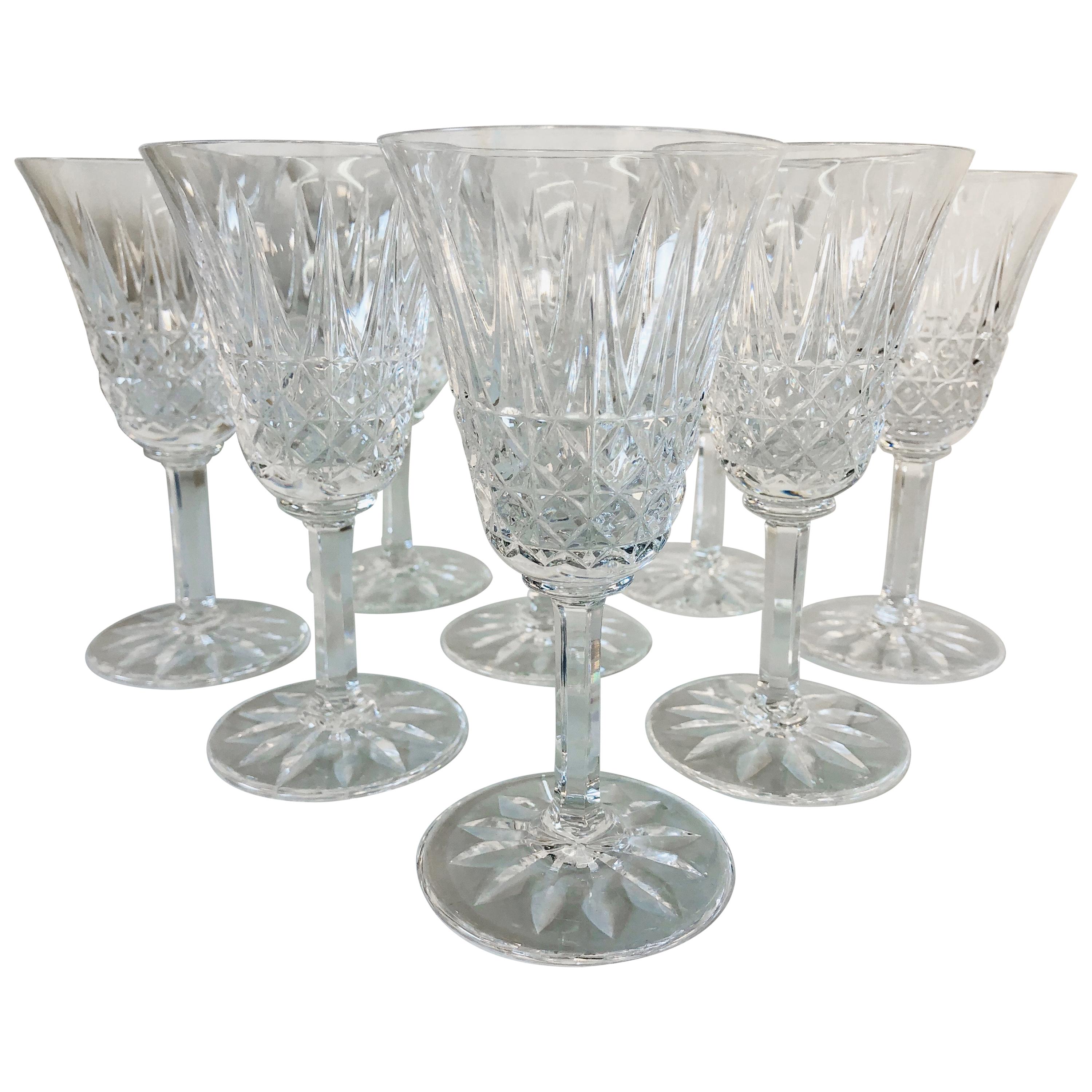 24 St. Louis Crystal "Excellence" Water Goblets For Sale at 1stDibs