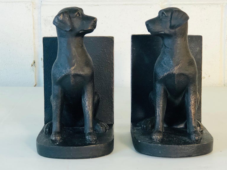 Vintage Standing Dog Bookends, Pair For Sale at 1stDibs | antique dog ...