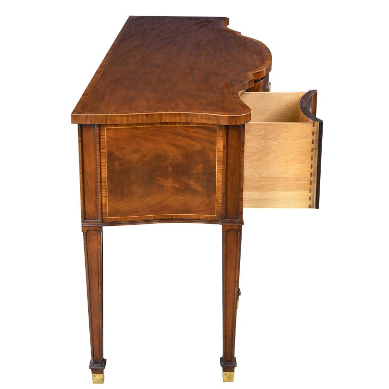 Vintage Stately Homes Sheraton-Style Sideboard in Mahogany by Baker ...