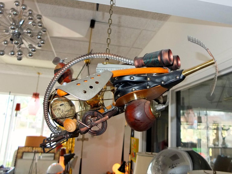 Vintage Steampunk Kinetic Fantasy Flying Machine at 1stDibs | steampunk ...