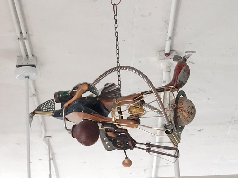 Vintage Steampunk Kinetic Fantasy Flying Machine at 1stdibs