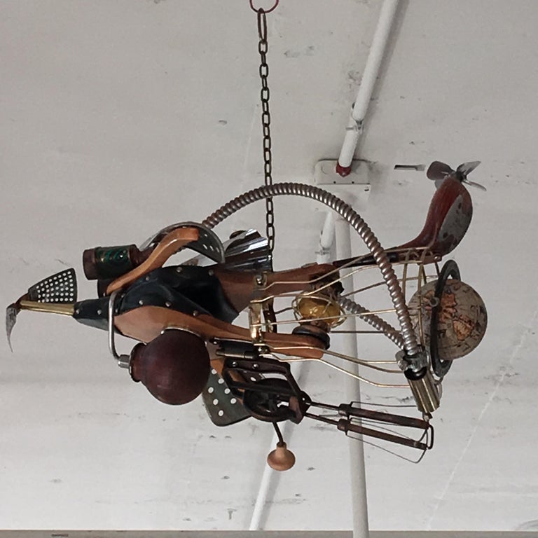 Vintage Steampunk Kinetic Fantasy Flying Machine at 1stDibs | steampunk ...