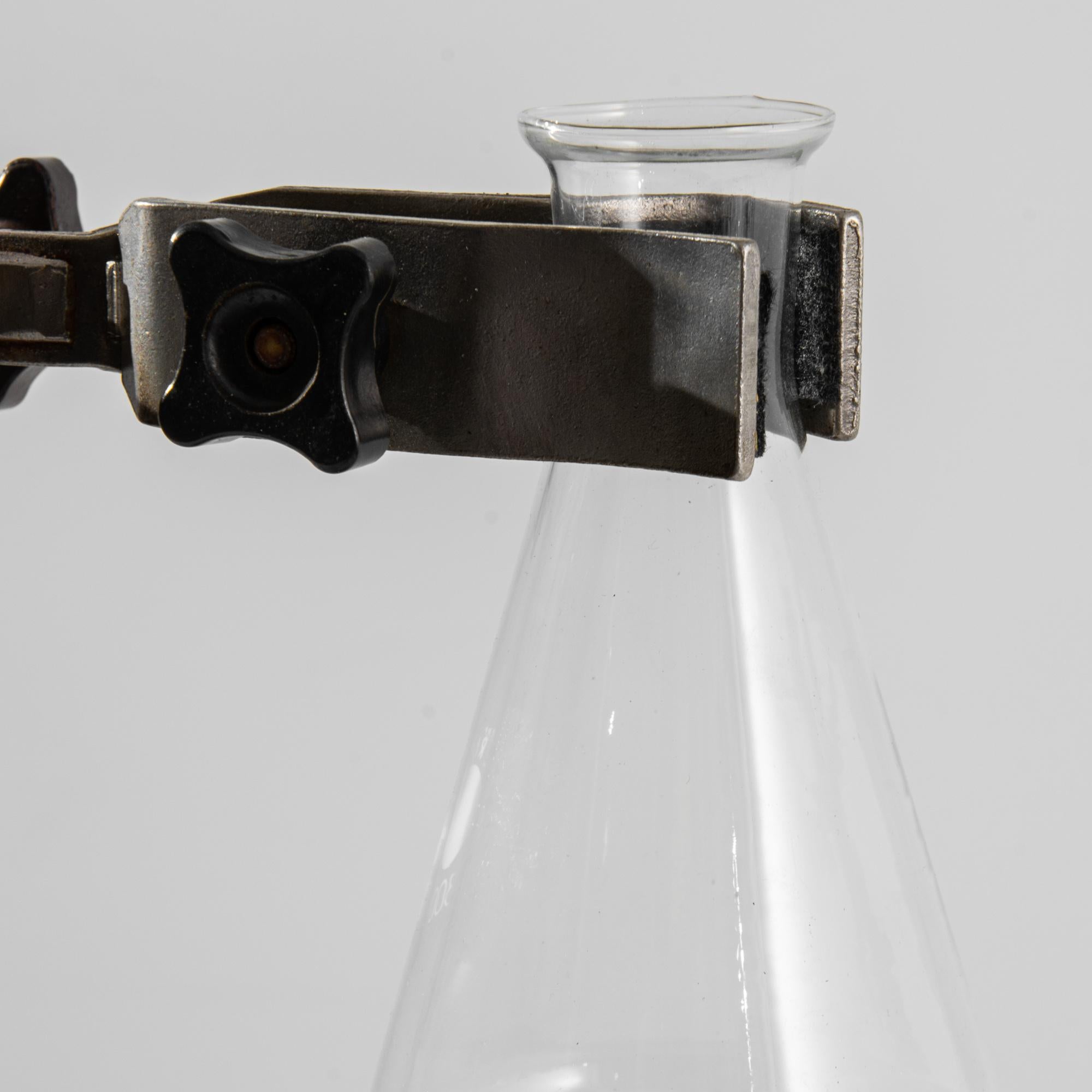 Vintage Steel Laboratory Beaker Stand at 1stDibs