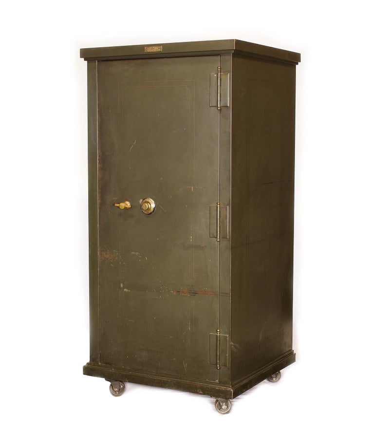 Vintage Steel Safe-Cabinet Co. Safe at 1stDibs