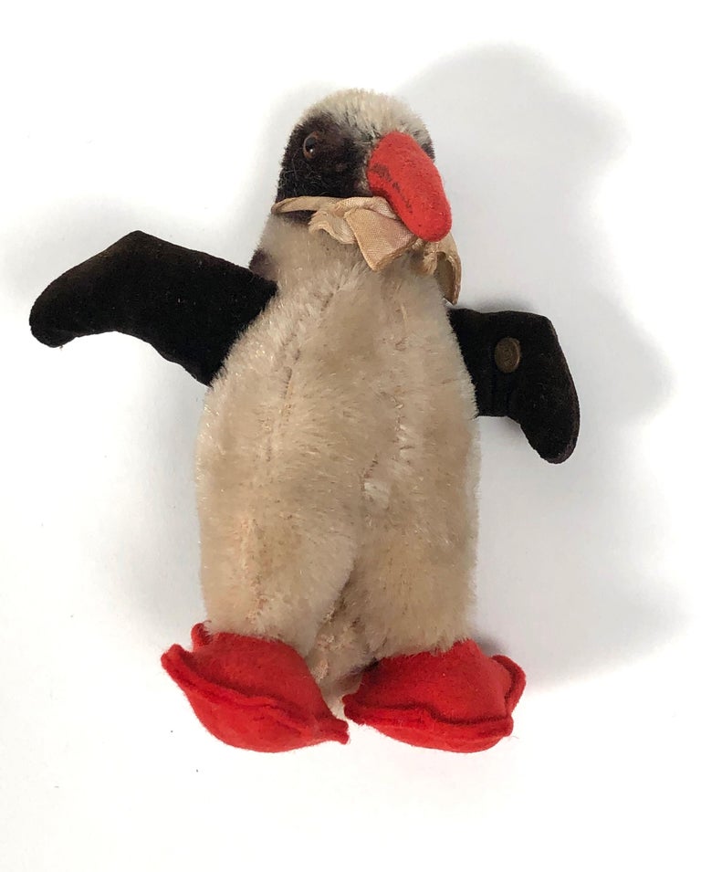 Vintage Steiff Penguin and Chick at 1stDibs