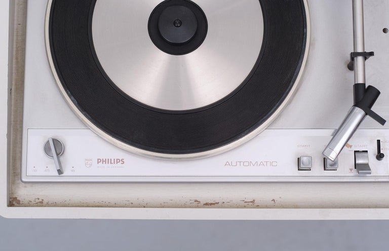 Vintage Stereo Turntable Commander Luxus Radio Record Player from ...