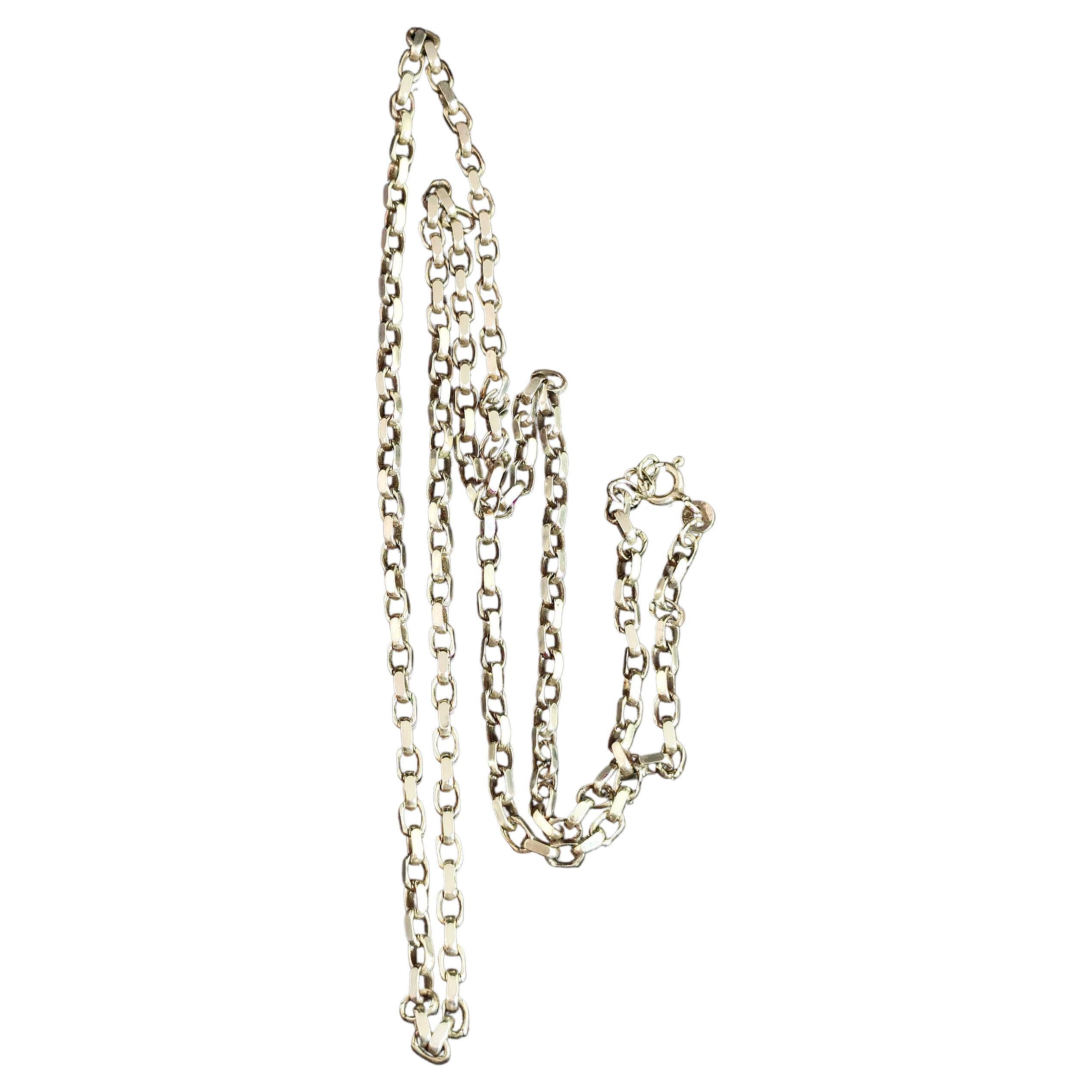 Nathalie Jean Contemporary Sterling Silver Limited Edition Link Chain ...