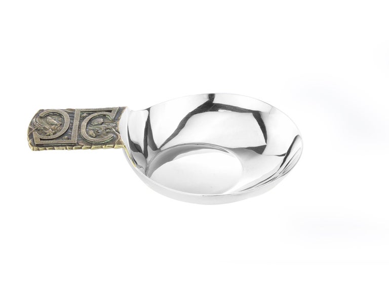 Vintage Sterling Silver Fish Dish by Hector Miller For Sale at 1stDibs