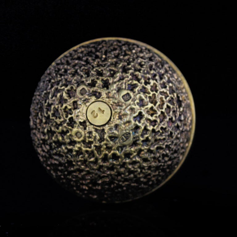 Vintage Sterling Silver Gilded Clown Surprise Egg, Stuart Devlin ...