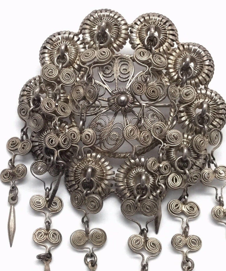 Vintage Sterling Silver Norway Solje Wedding Pin Brooch at 1stDibs ...