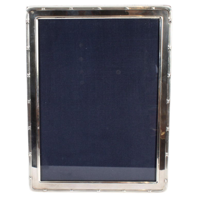 Vintage Sterling Silver Photo Frame London 20th C 21x16cm For Sale at ...