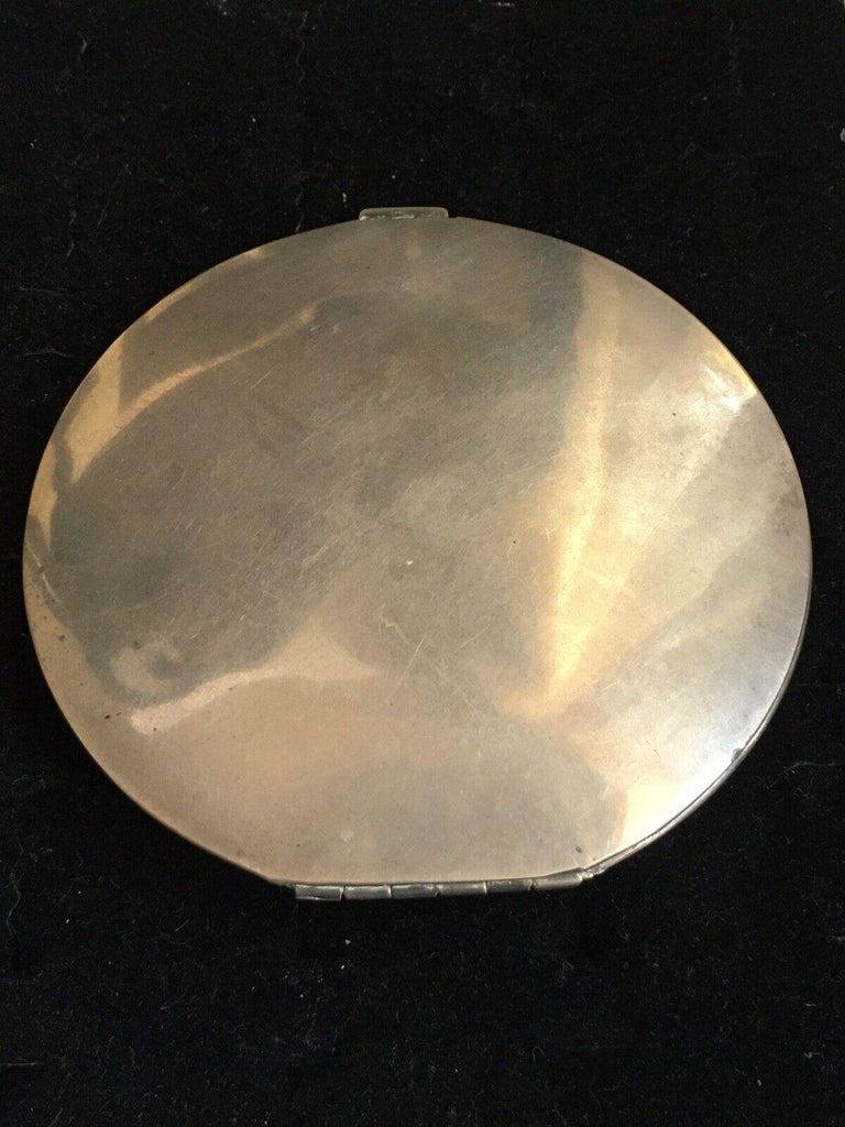 Vintage Sterling Silver Powder Compact Birks For Sale at 1stDibs