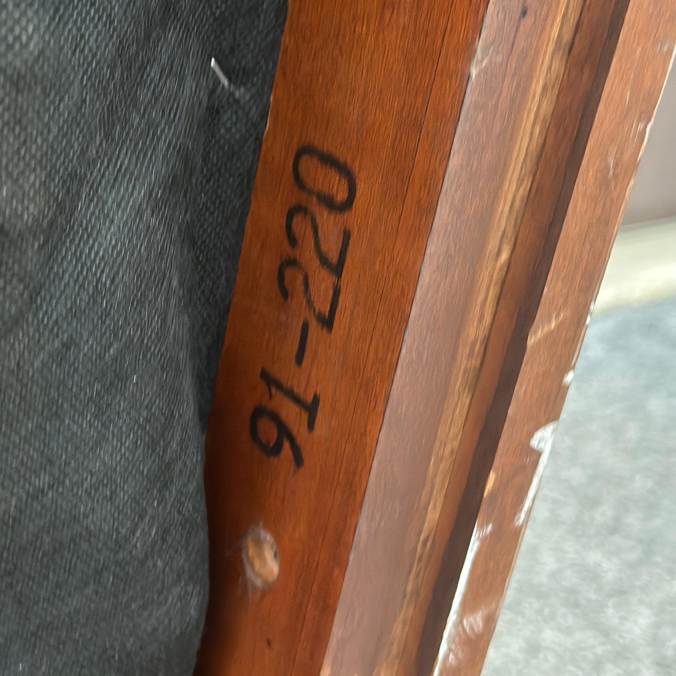 Vintage Stickley Prairie Settle Solid Cherry Framed Sofa or Settee For ...