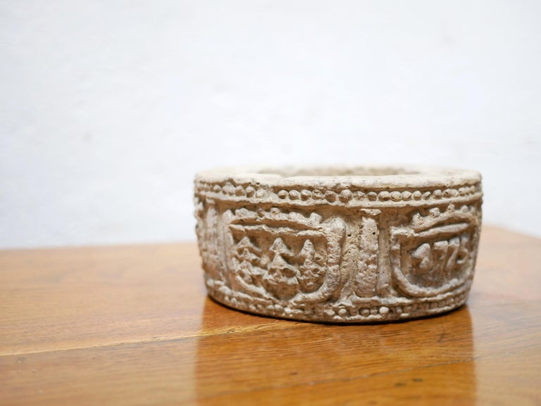 Vintage Stone Ashtray France For Sale at 1stDibs