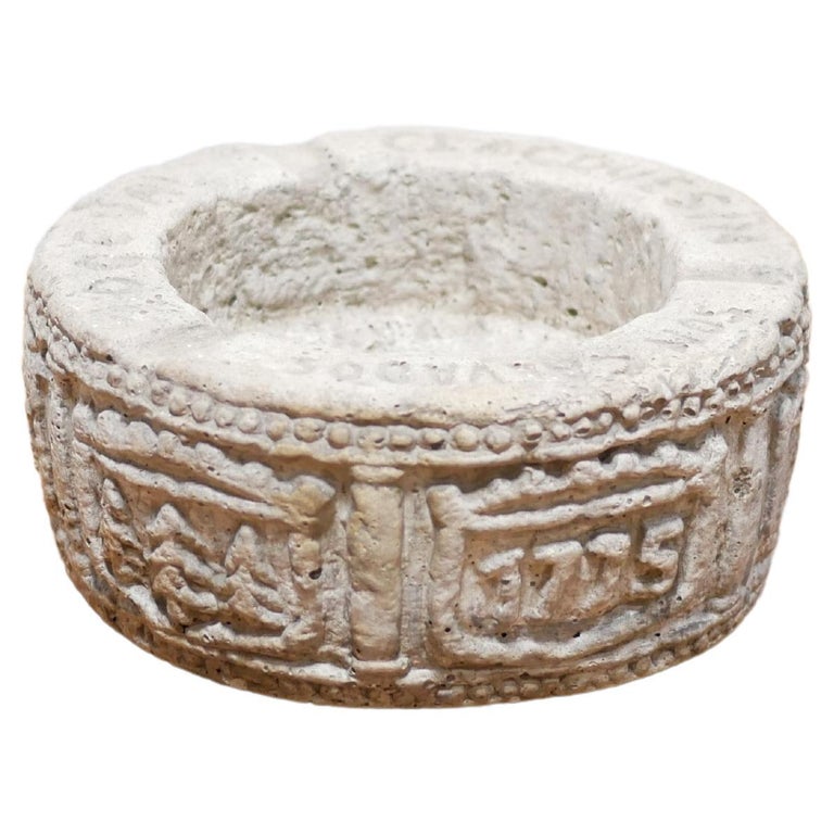 Vintage Stone Ashtray France For Sale at 1stDibs