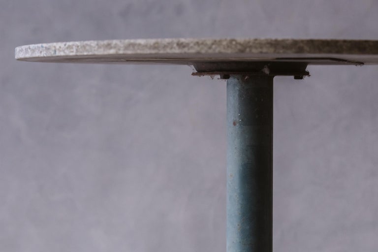 Vintage Stone Bistro Table from France, circa 1960 For Sale at 1stDibs