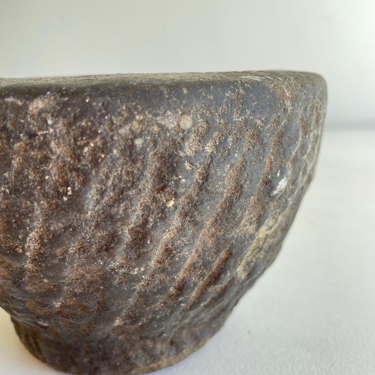 Vintage Stone Mortar Bowl For Sale at 1stDibs