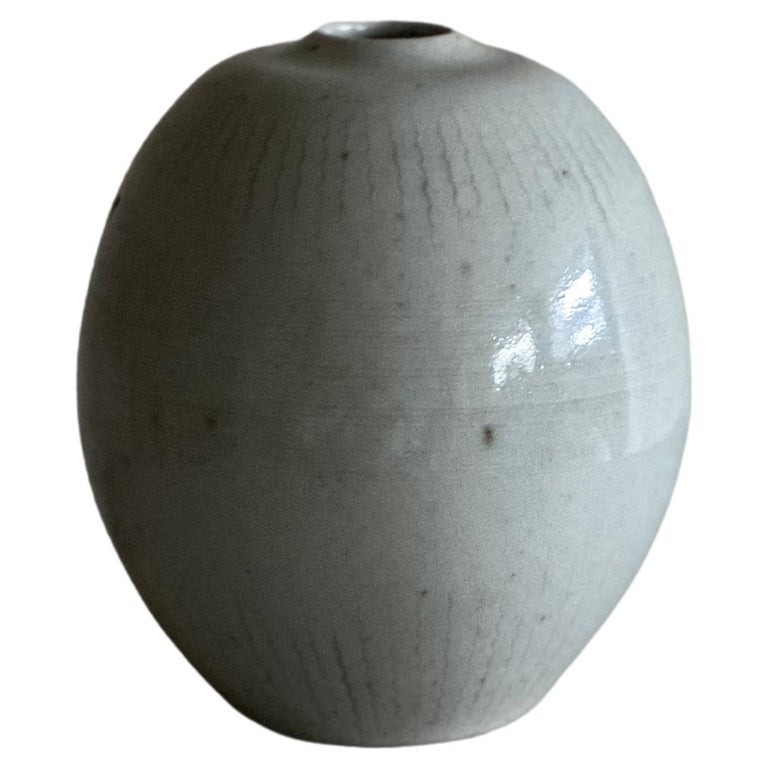 Vintage Stoneware Vase by John Andersson for Häganäs, Sweden, 1950s For ...