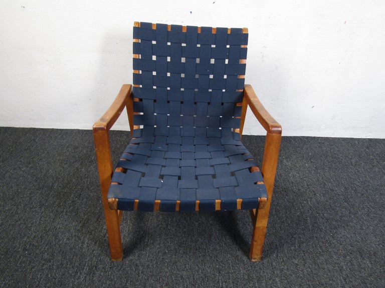 Vintage Strap Chair For Sale at 1stDibs