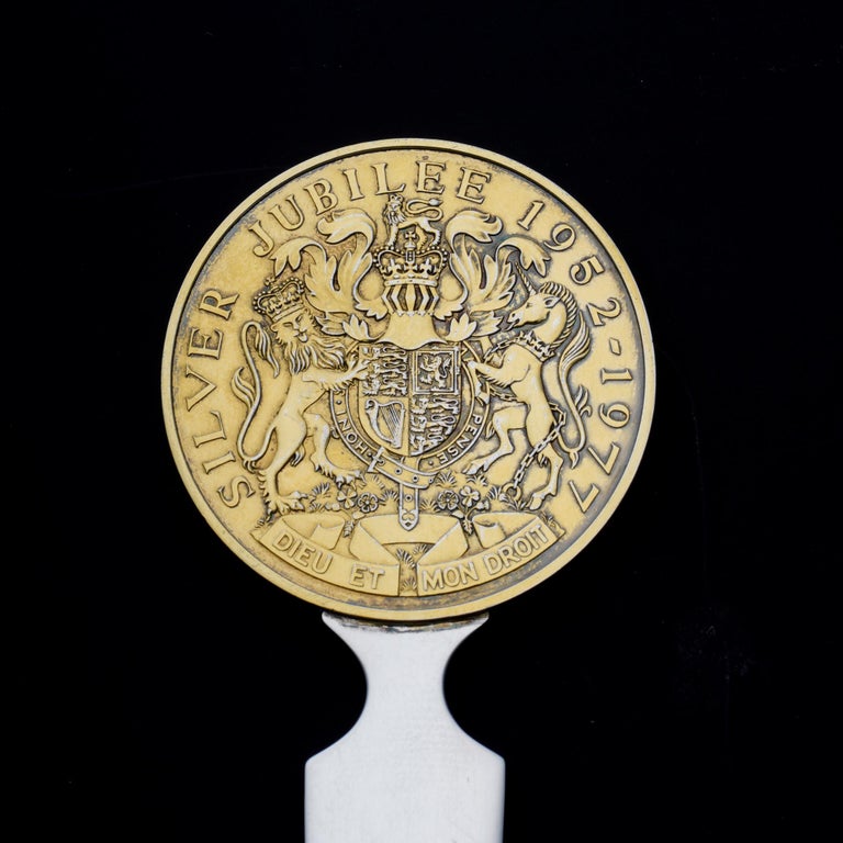 Vintage Stuart Devlin 925 Sterling Silver Commemorative Letter Opener ...