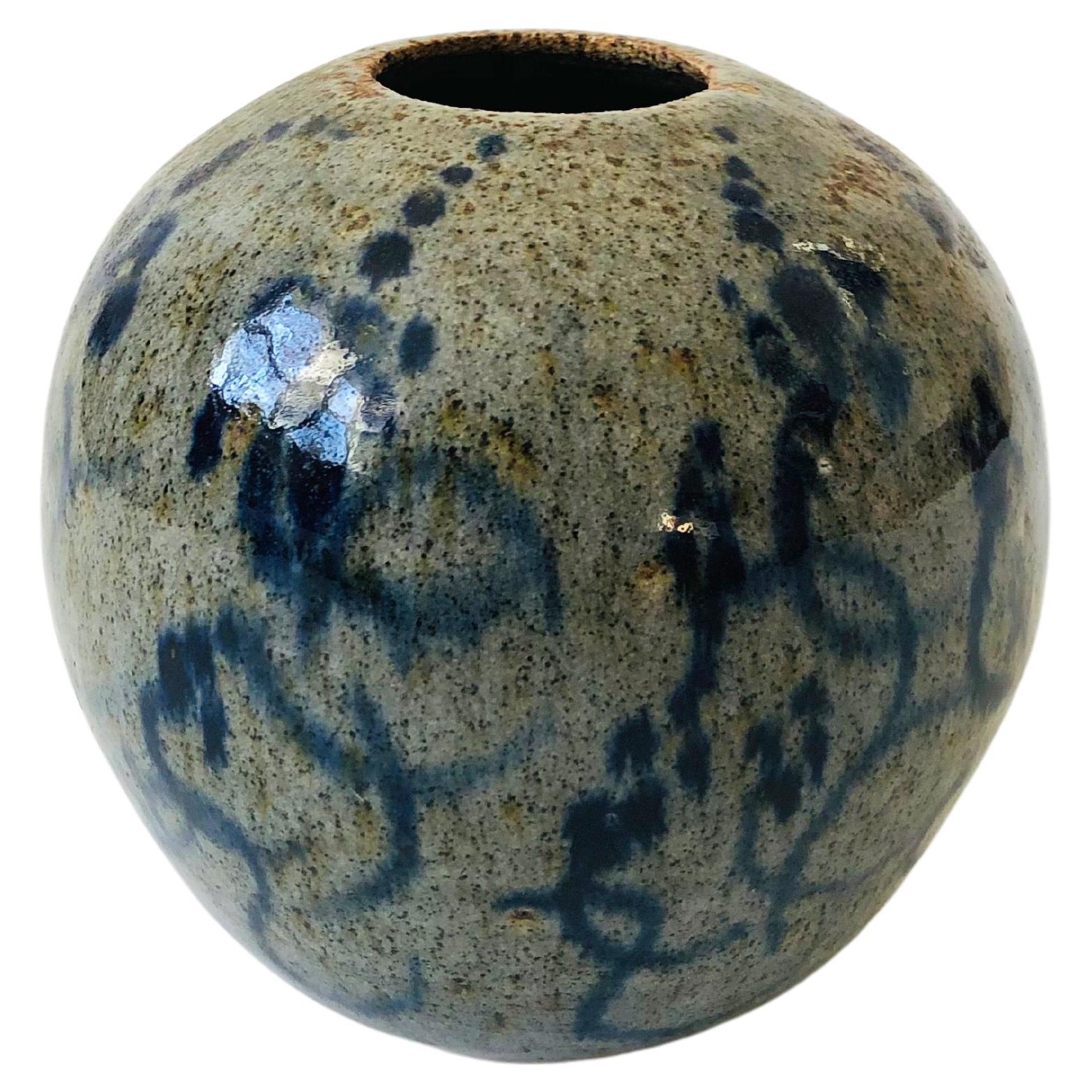 Enlace Black Glass Spheres Vase For Sale at 1stDibs