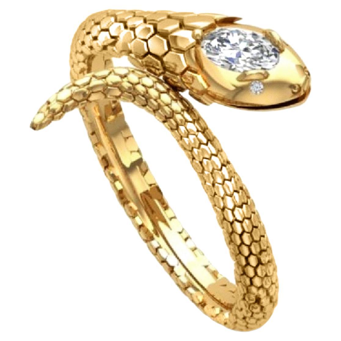 Gold Snake Rings - 382 For Sale on 1stDibs | snake ring gold, snake ...