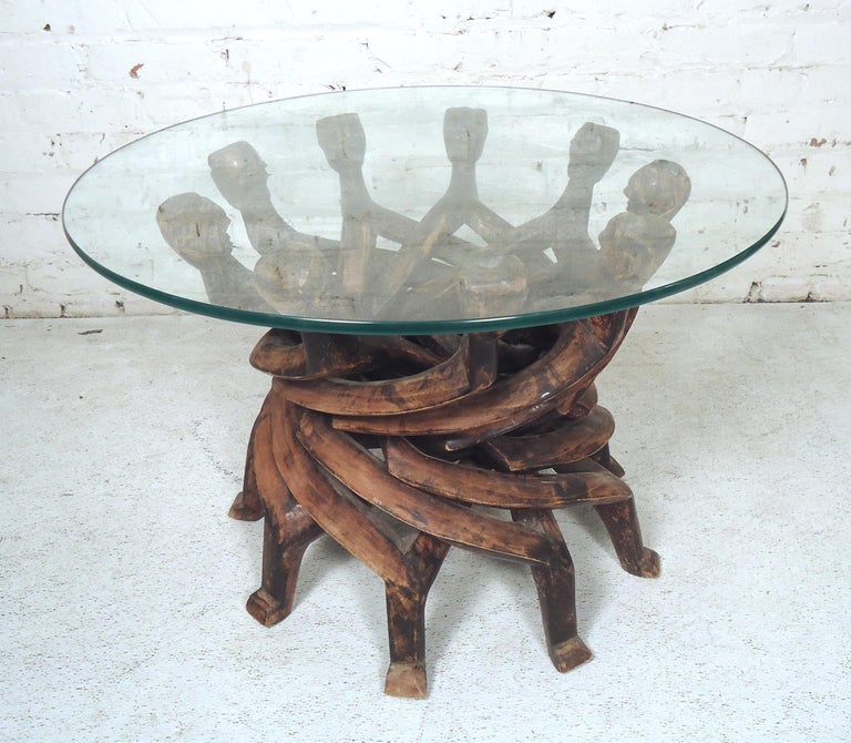 Vintage Style Hand Crafted Side Table For Sale at 1stDibs | hand ...