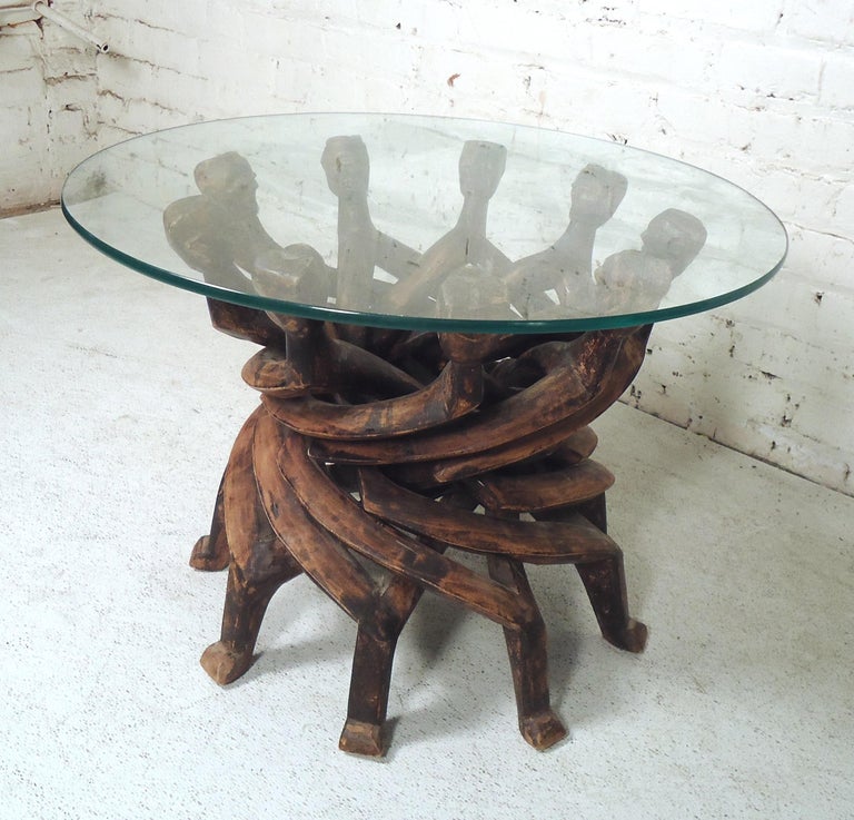 Vintage Style Hand Crafted Side Table For Sale at 1stDibs | hand ...