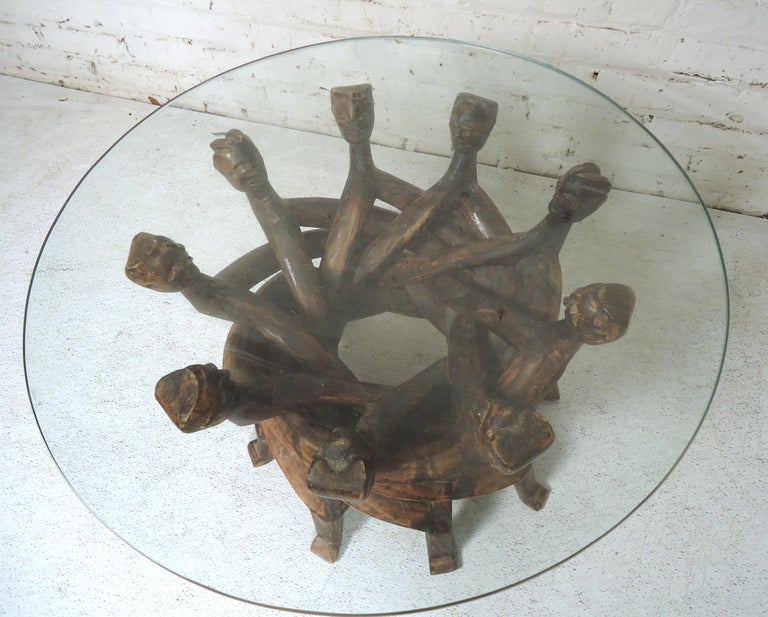 Vintage Style Hand Crafted Side Table For Sale at 1stDibs | hand ...