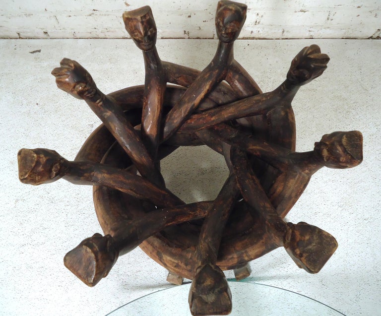 Vintage Style Hand Crafted Side Table For Sale at 1stDibs | hand ...