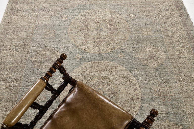 Vintage Style Rapture Collection Rug For Sale at 1stDibs